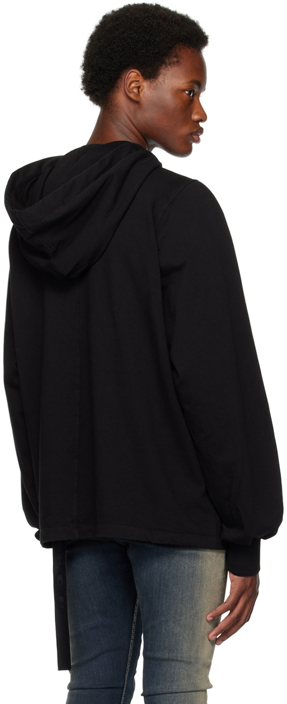 Rick Owens DRKSHDW Black Jumbo Hoodie Rick Owens Drkshdw