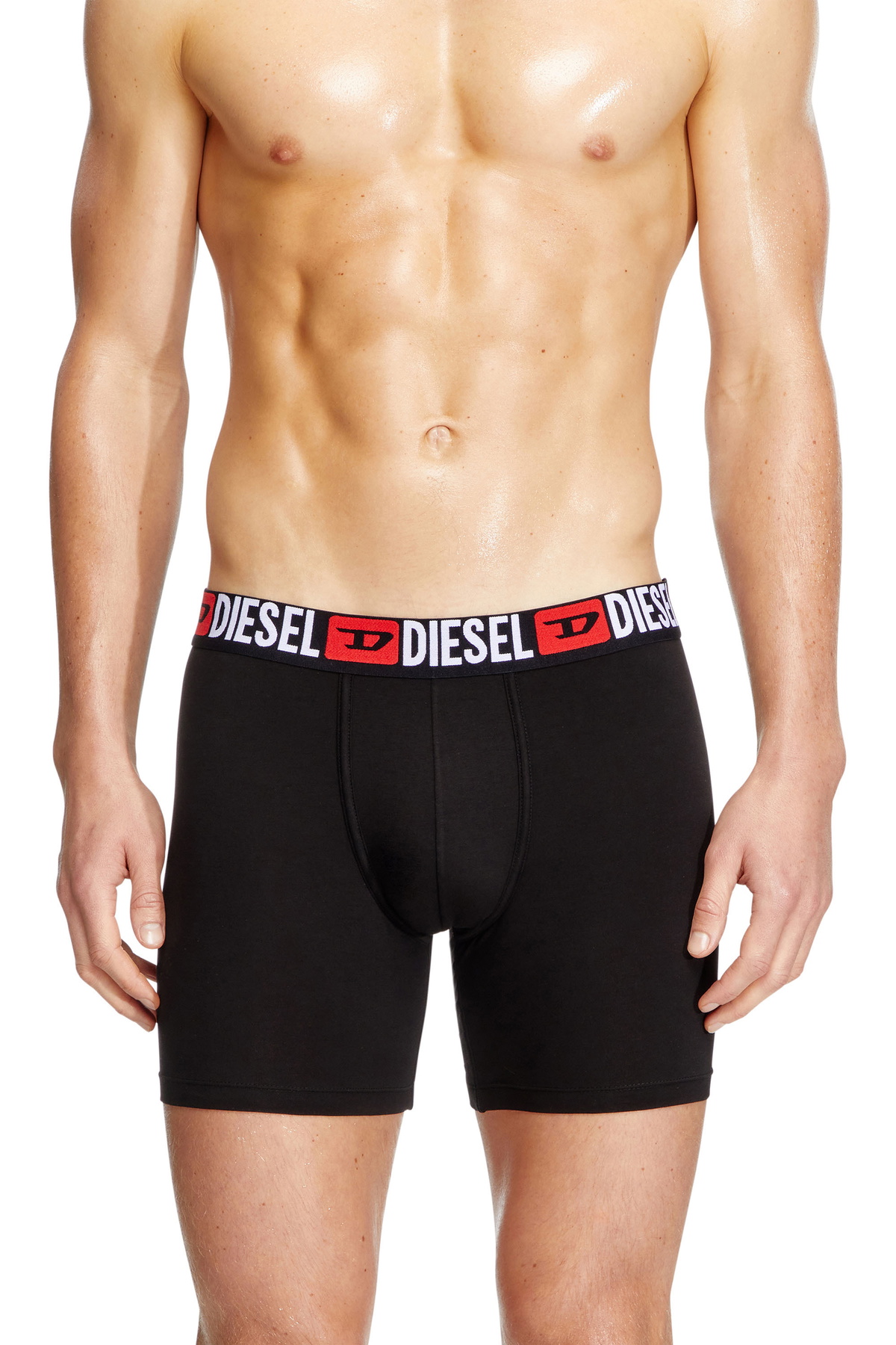 Diesel Three-pack stretch cotton boxer briefs - Boxer briefs Mens in ...