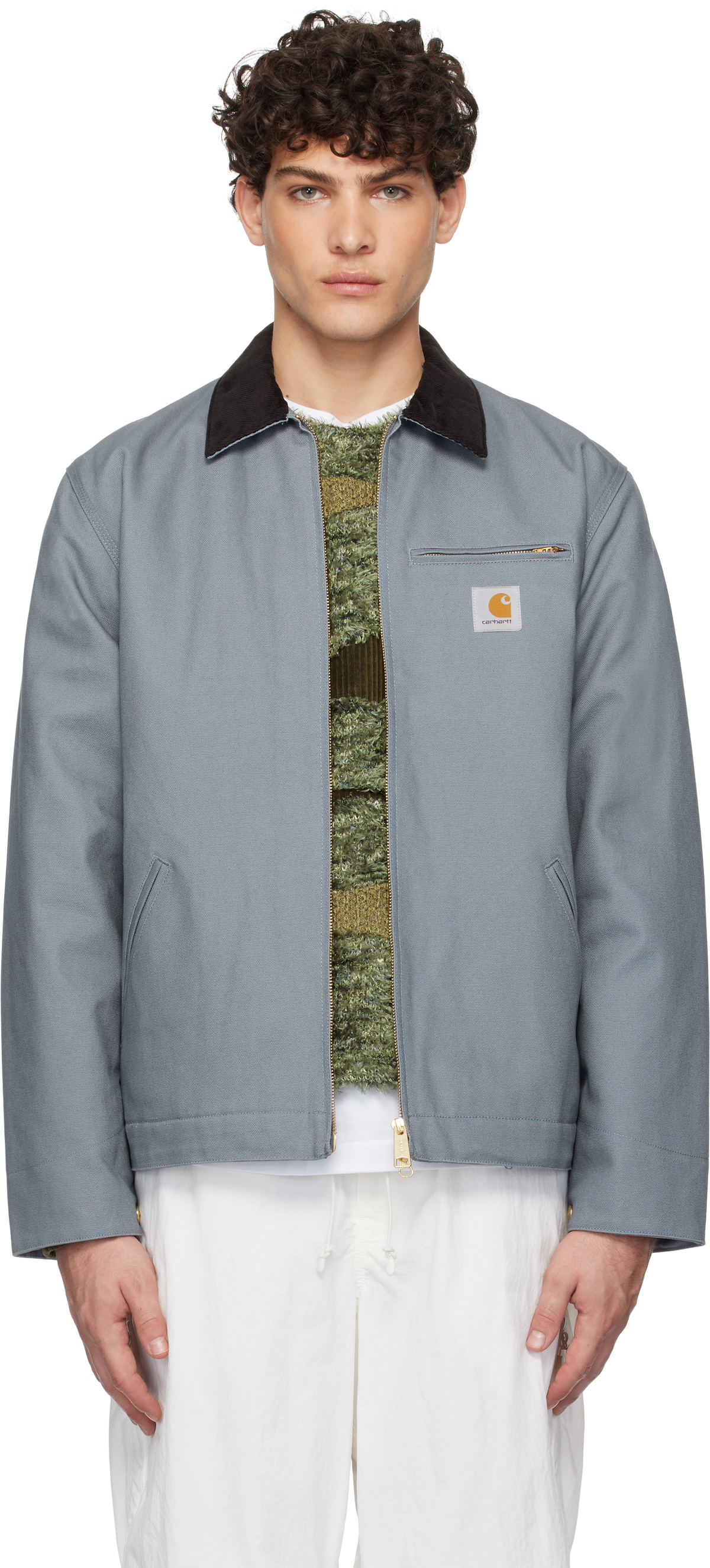 Carhartt Work In Progress Blue Winter Detroit Jacket Carhartt WIP