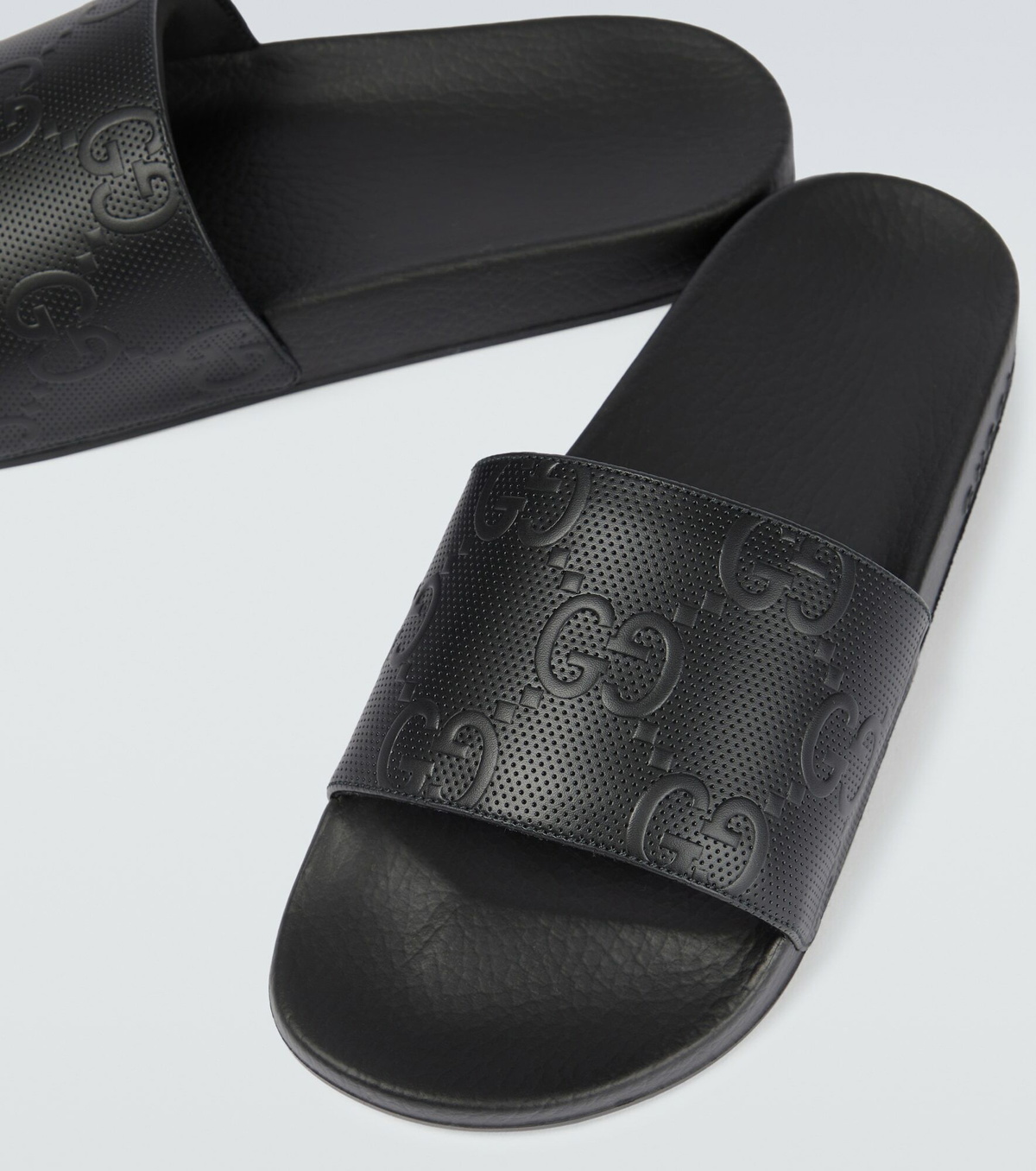 Gucci - GG rubber slides Gucci