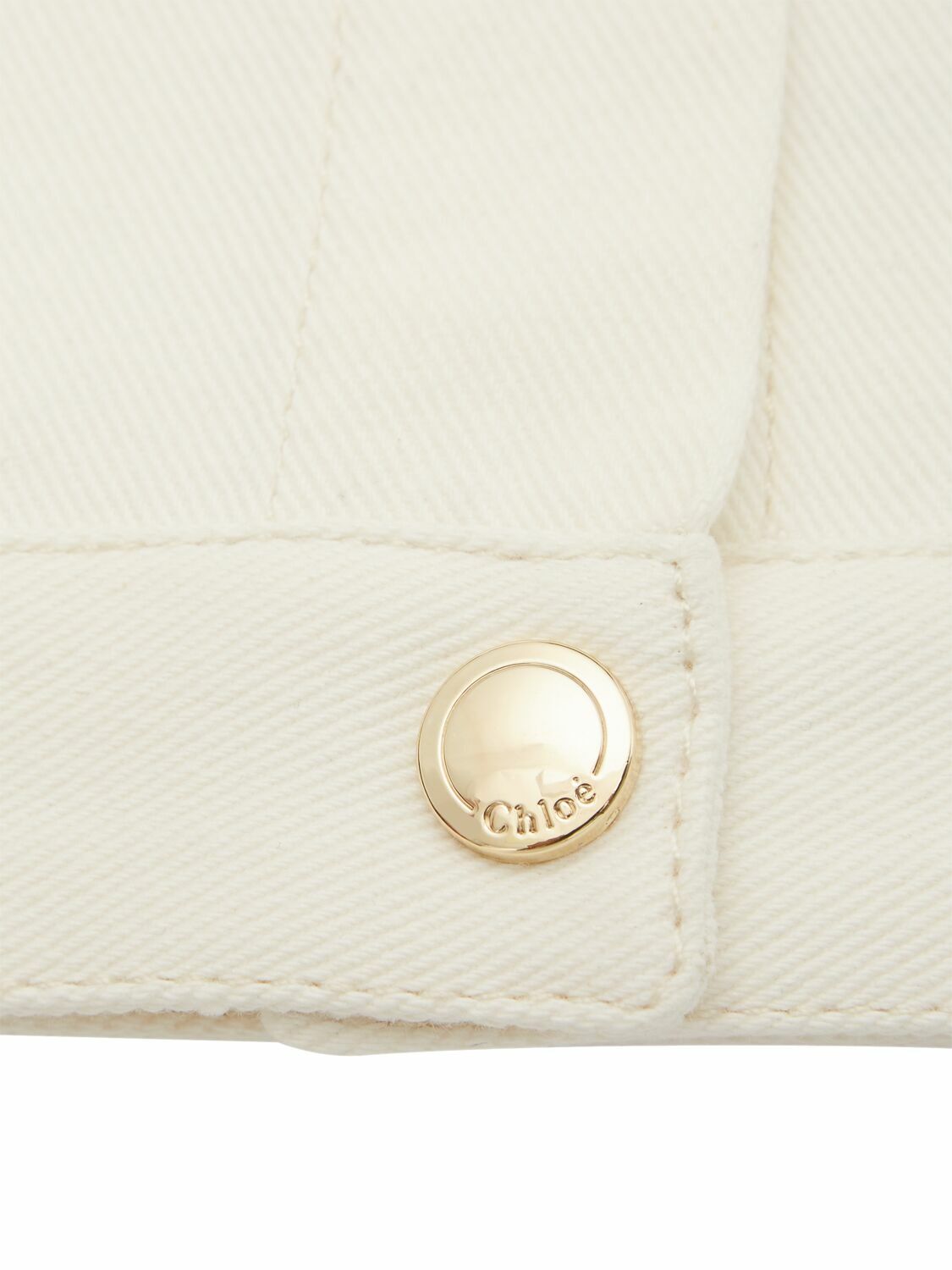 CHLOÉ Cotton Denim Jacket Chloe