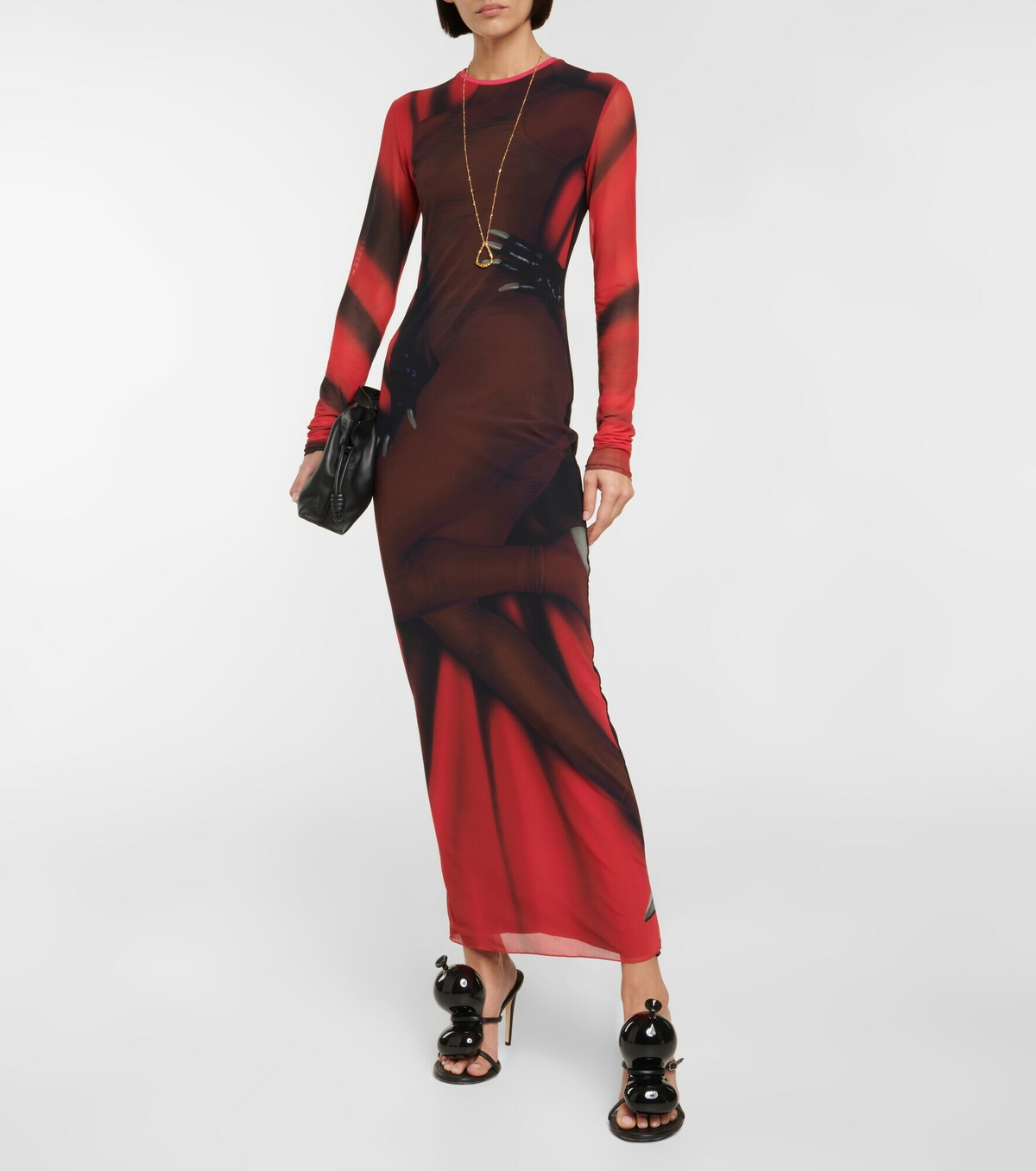 Loewe - 3D Balloon leather sandals Loewe