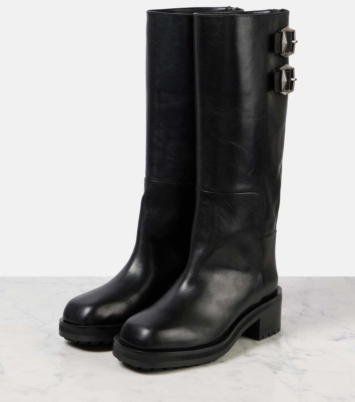 Jimmy Choo Brooklyn Kb 50 leather knee-high boots Jimmy Choo