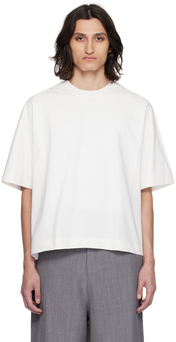 Karmuel Young White Square T-Shirt
