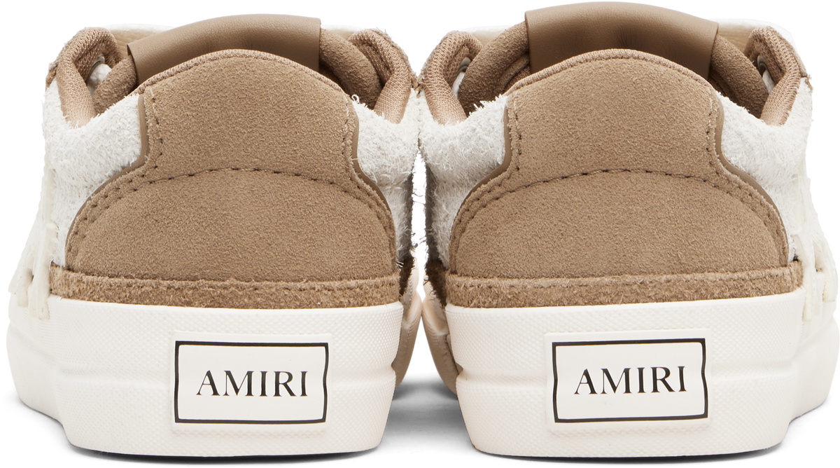 AMIRI Beige Sunset Skate Sneakers Amiri