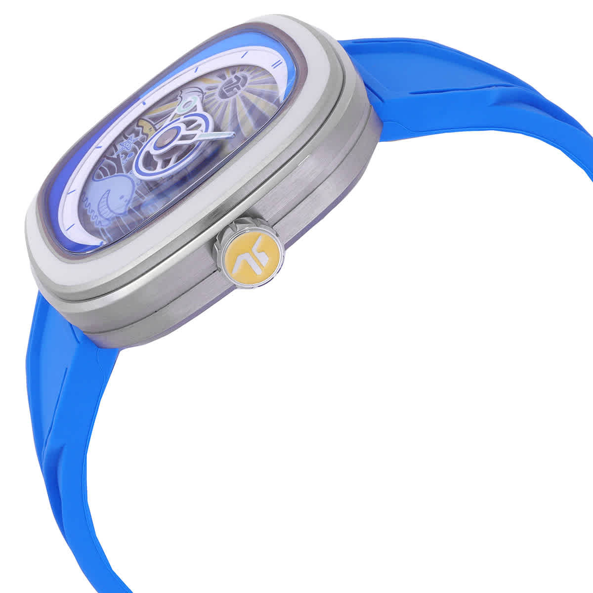 Seven Friday ''Beach Club'' Automatic Blue Dial Mens Watch T1/09 ...