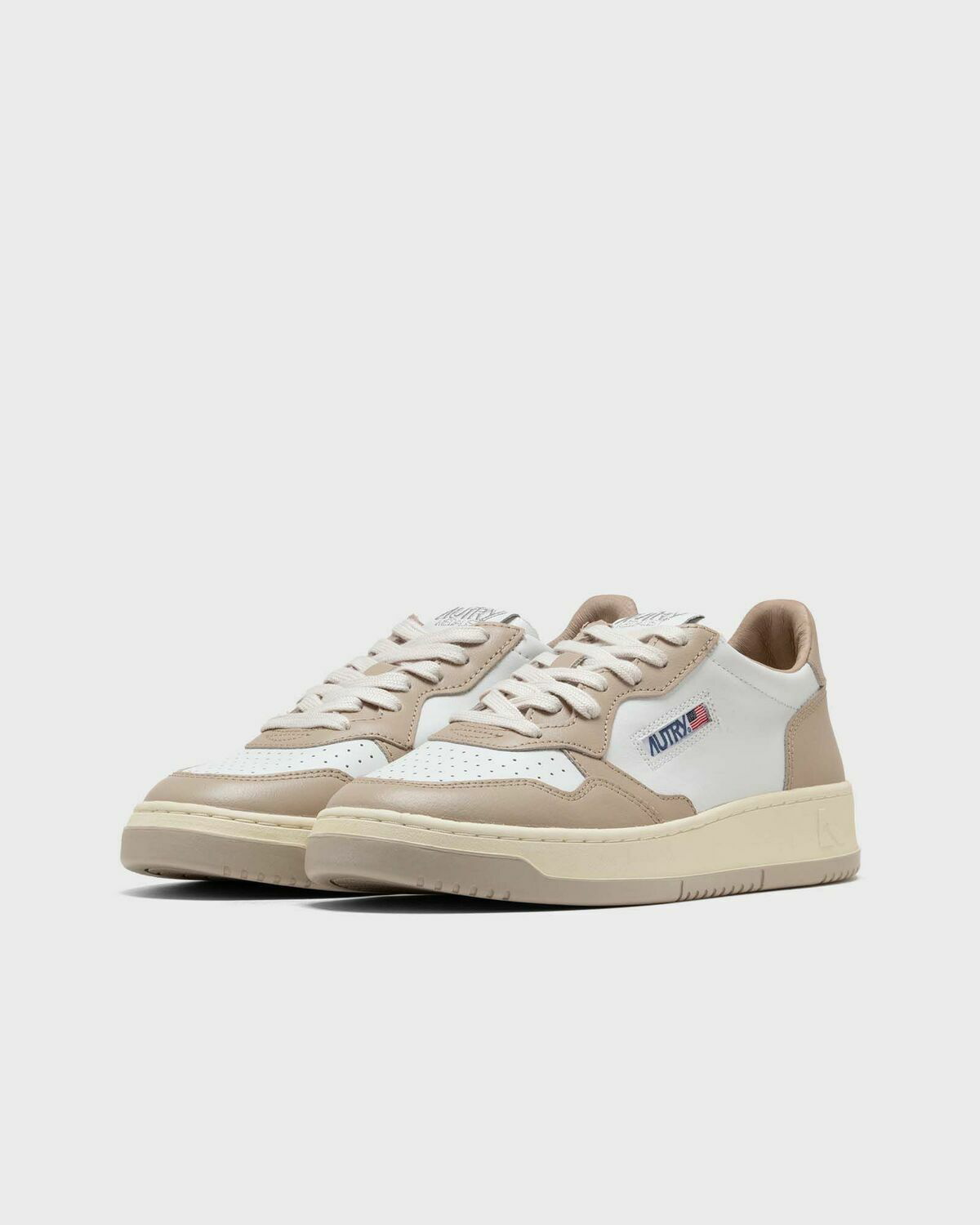 Autry Action Shoes Medalist Low White/Beige Lowtop Autry