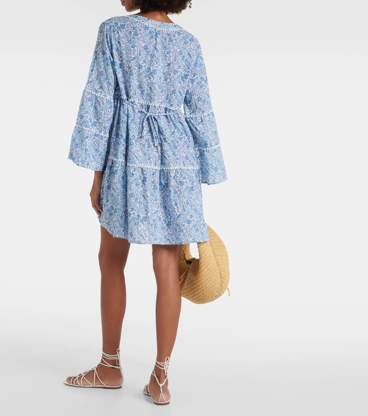 Heidi Klein Camps Bay Beach printed cotton kaftan Heidi Klein