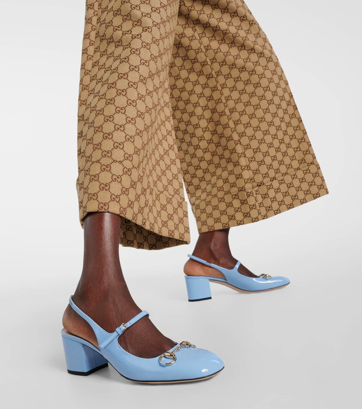 Gucci Horsebit patent leather Mary Jane pumps Gucci