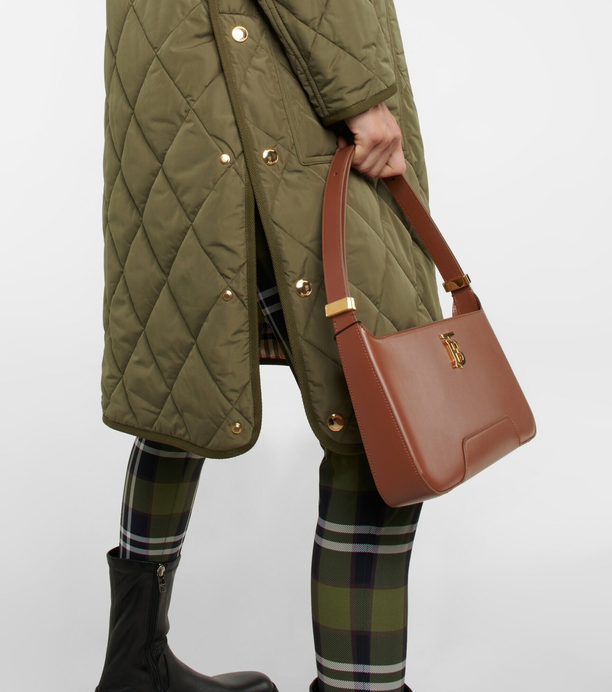 Burberry - Convertible quilted coat Burberry