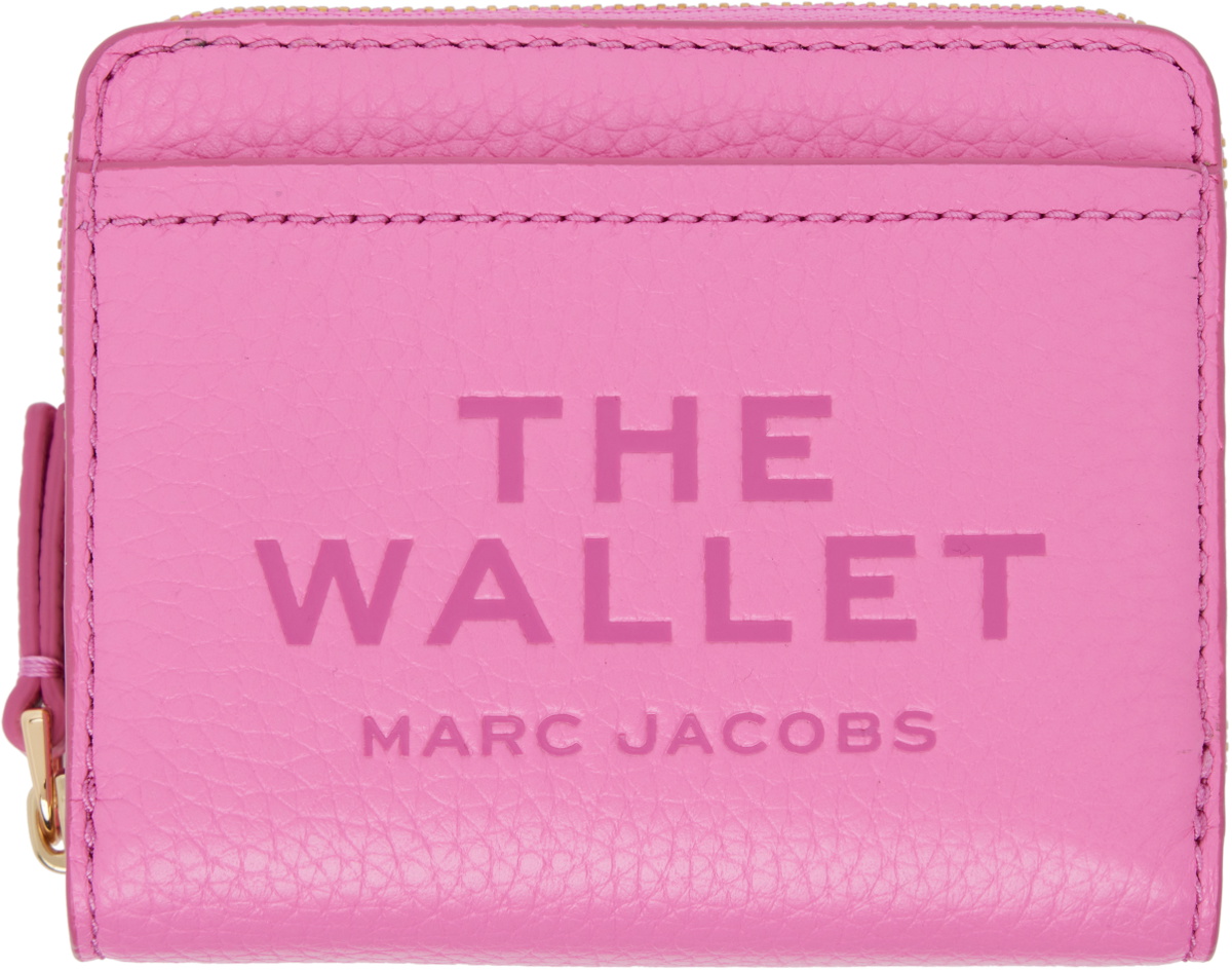 Marc Jacobs Pink 'The Mini Compact' Wallet Marc Jacobs