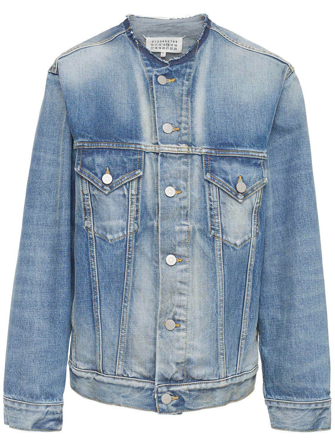 MAISON MARGIELA Cotton Denim Jacket Maison Margiela