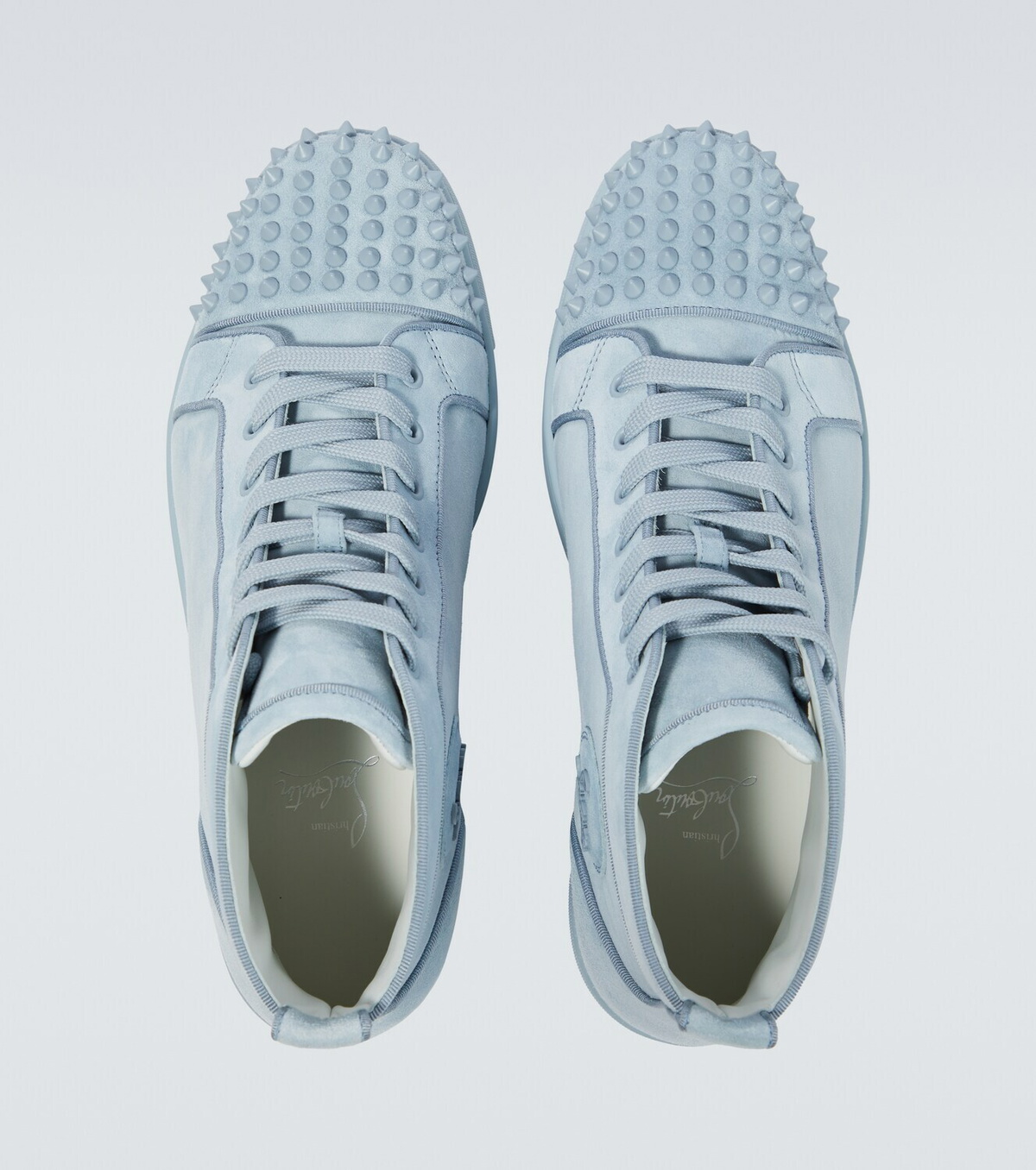 Christian Louboutin Lou Spikes suede sneakers Christian Louboutin