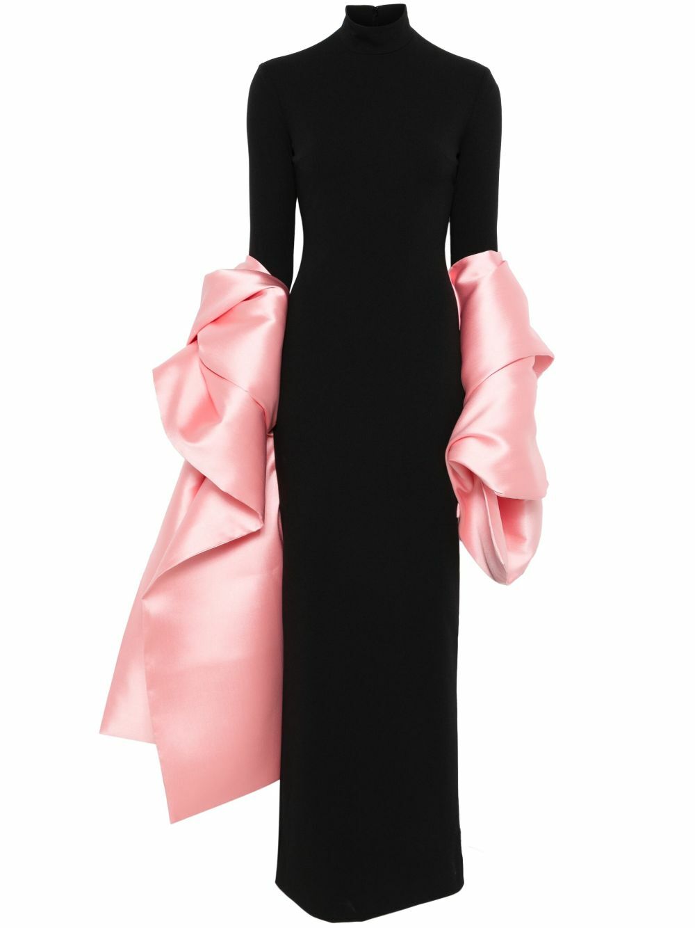 Solace London Black The Lyana Gown Solace London