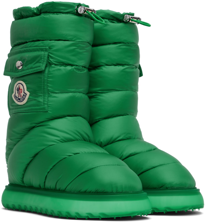 Moncler Green Gaia Boots Moncler