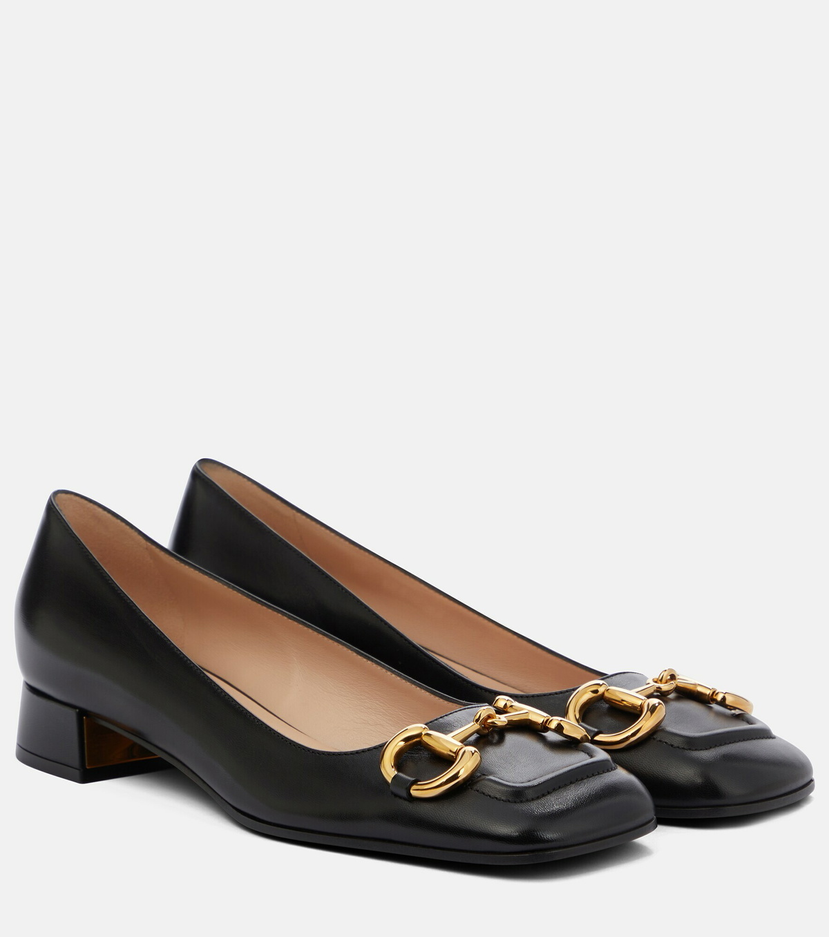 Gucci - Horsebit leather pumps Gucci