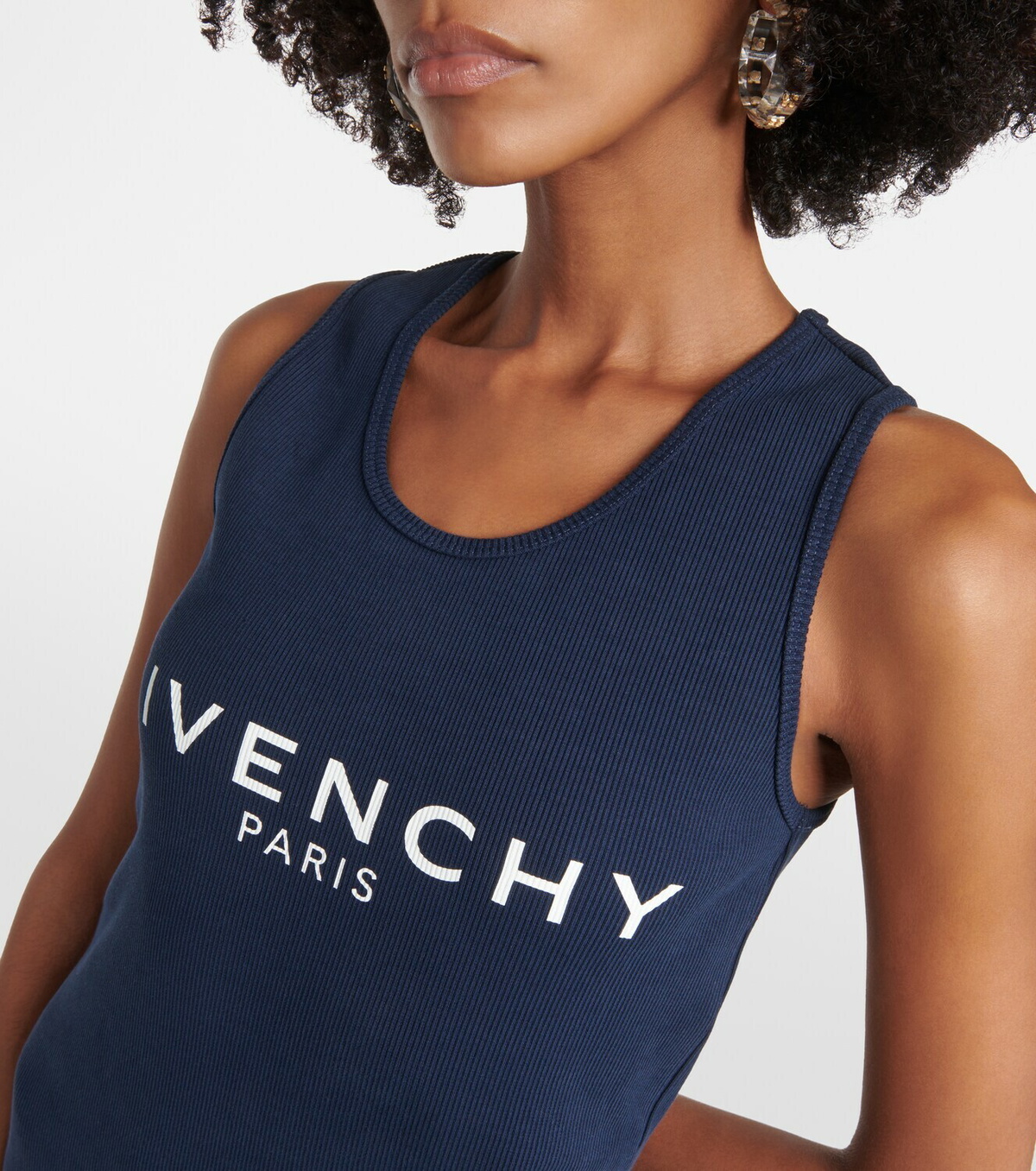 Givenchy Logo jersey minidress Givenchy