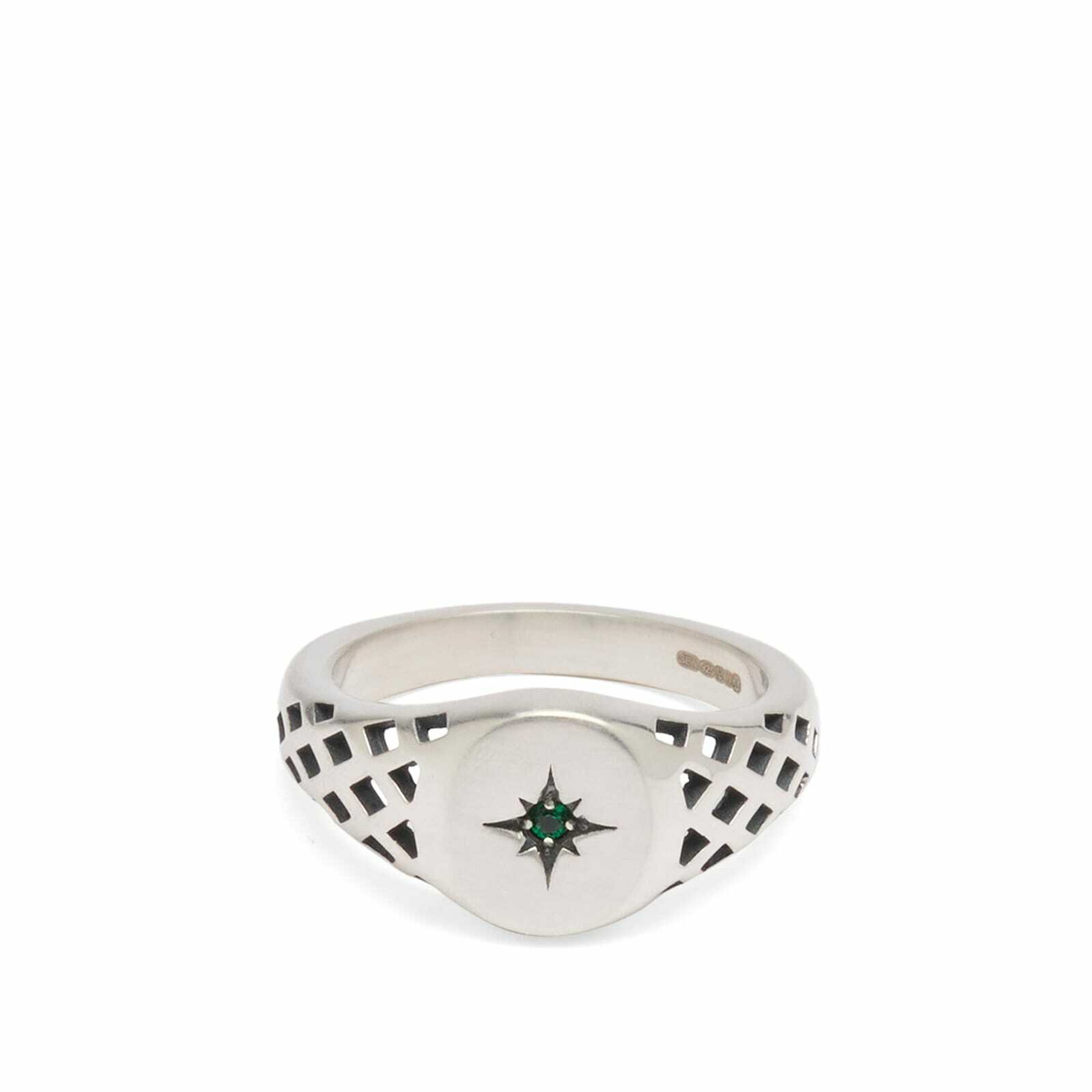 Serge DeNimes Men's Lattice Envy Ring - Presented by END. in Silver ...