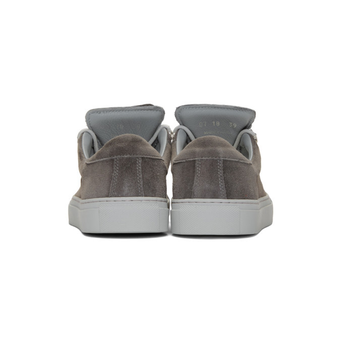 Diemme Grey Suede Marostica Low Sneakers Diemme