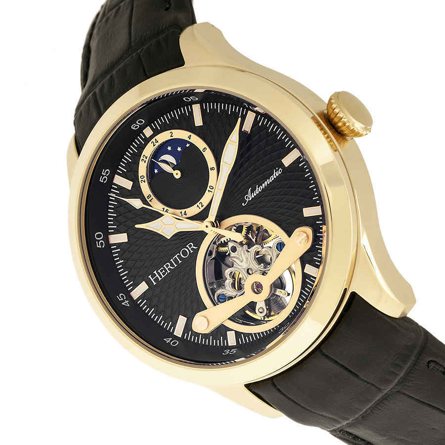 Heritor Gregory Automatic Navy Dial Mens Watch HR8104 Heritor