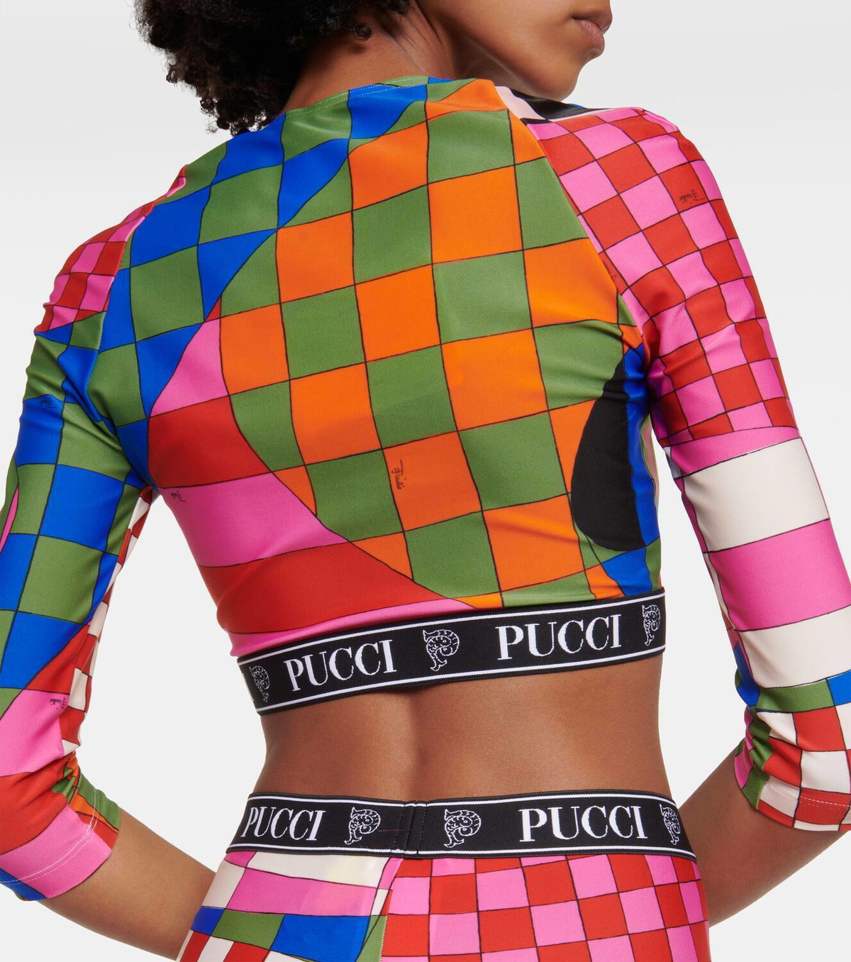 Pucci Giardino crop top Emilio Pucci