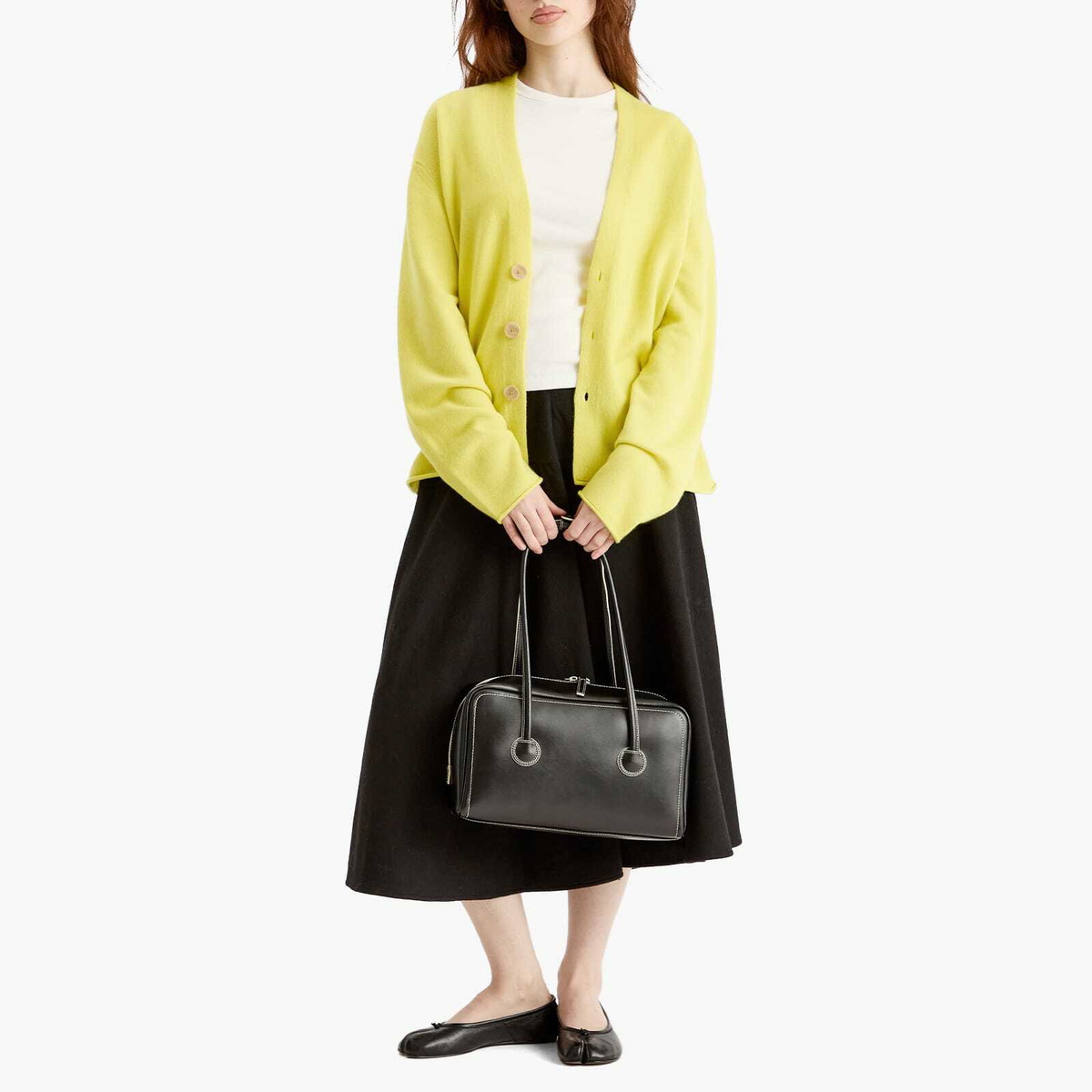 GUEST IN RESIDENCE Women's Everywear Cardigan in Lemon Guest in Residence