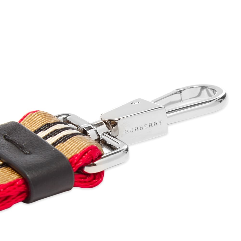 Burberry Stripe Keyring Burberry