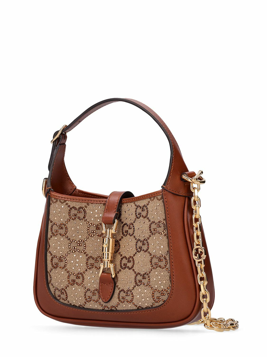 GUCCI Mini Jackie 1961 Gg Canvas Bag Gucci