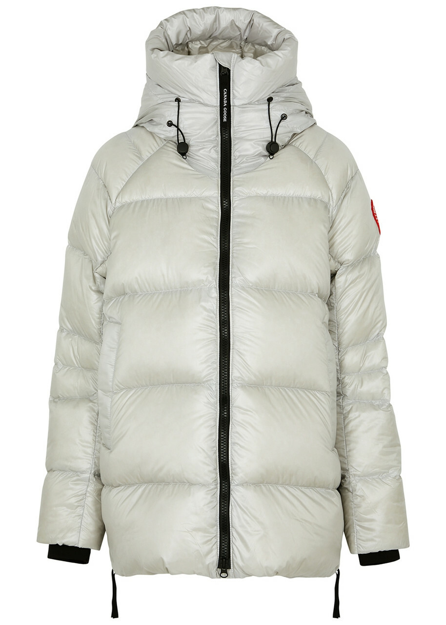 Canada Goose Cypress Quilted Feather-Light Shell Coat Grey Canada Goose