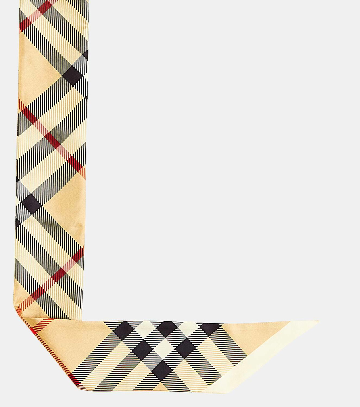 Burberry Burberry Check silk twill scarf Burberry