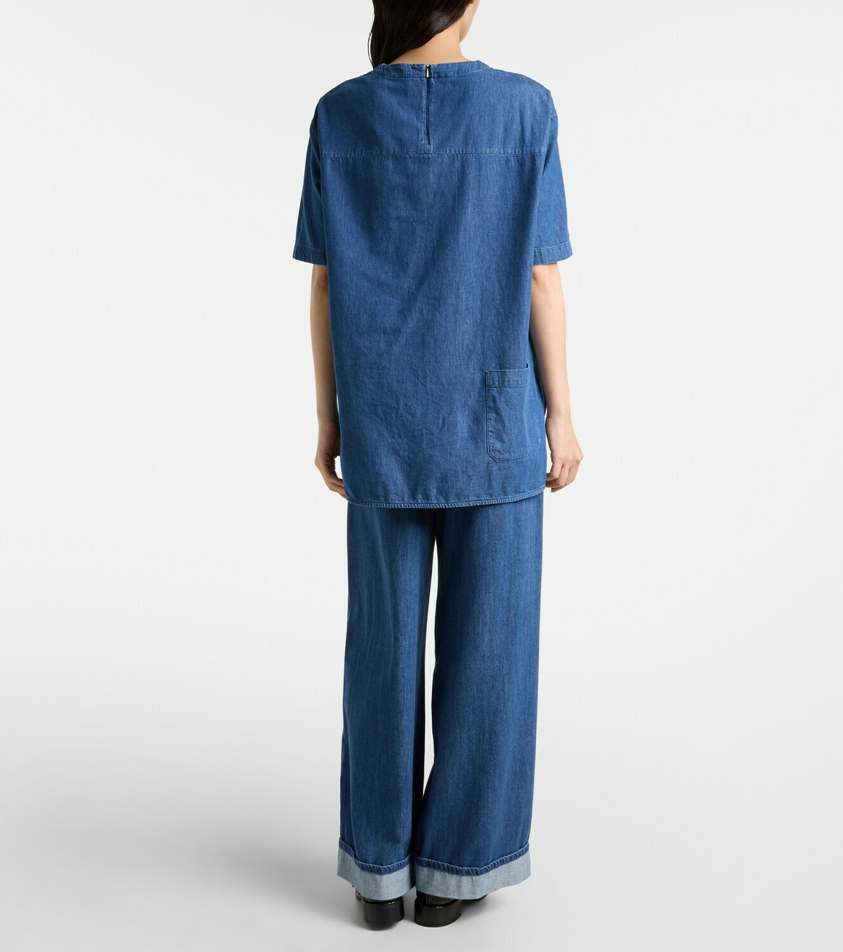 'S Max Mara Moresca denim top S Max Mara