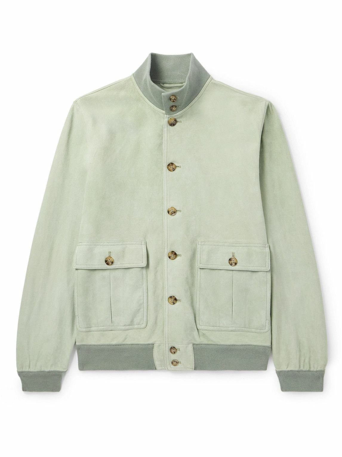 Valstar - Valstarino Suede Jacket - Green Valstarino