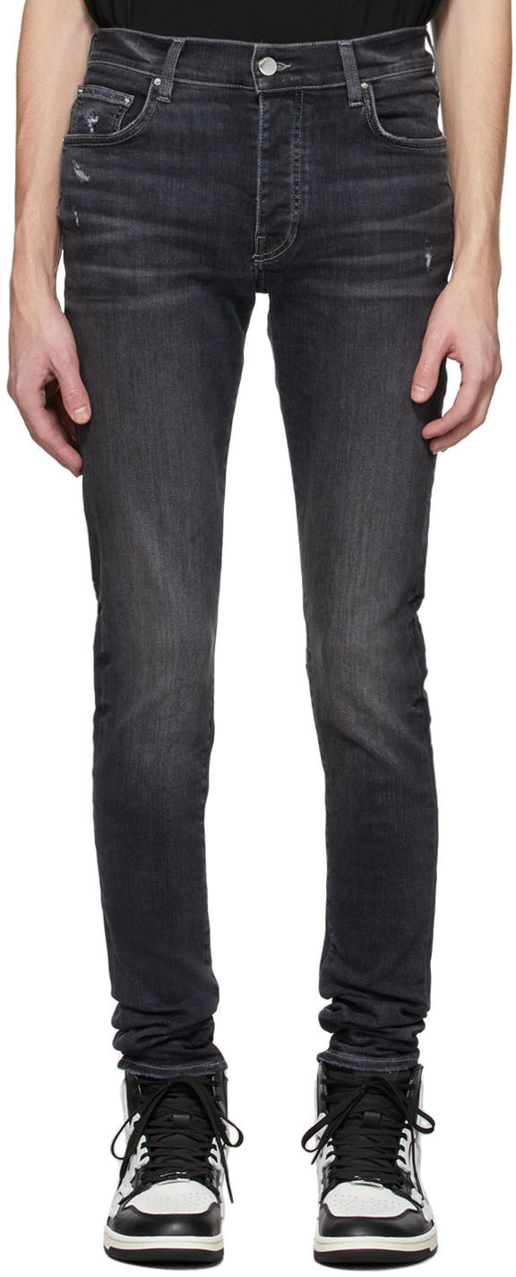 AMIRI Grey Stack Jeans Amiri
