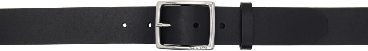 rag & bone Black Rugged Belt Rag and Bone