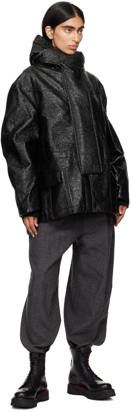 R13 Black Oversized Jacket R13