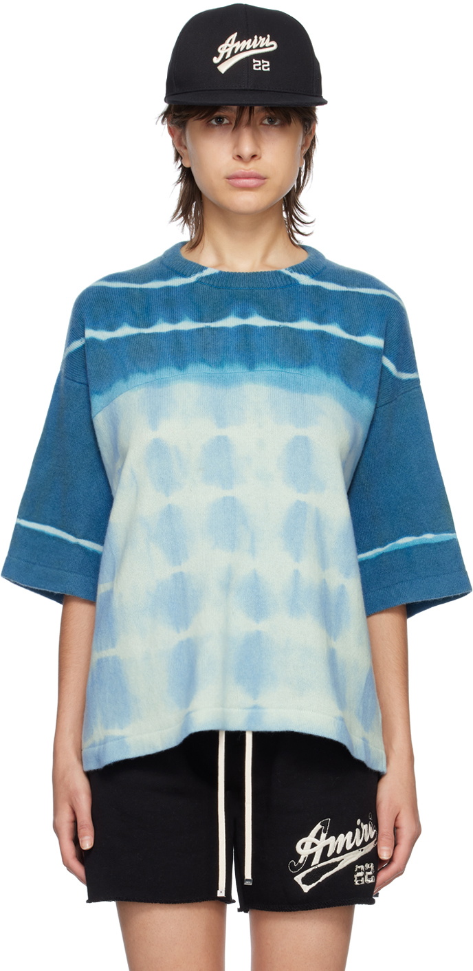 AMIRI Blue Football T-Shirt Amiri