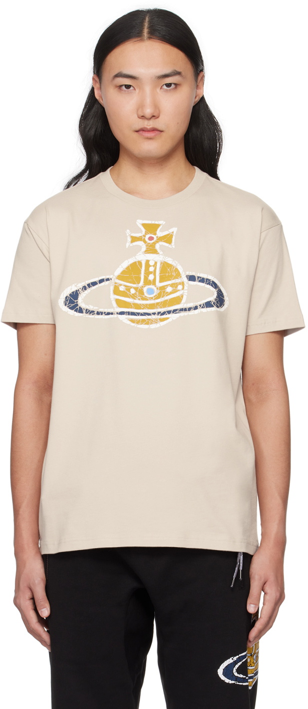 Vivienne Westwood Beige Time Machine T-Shirt Vivienne Westwood