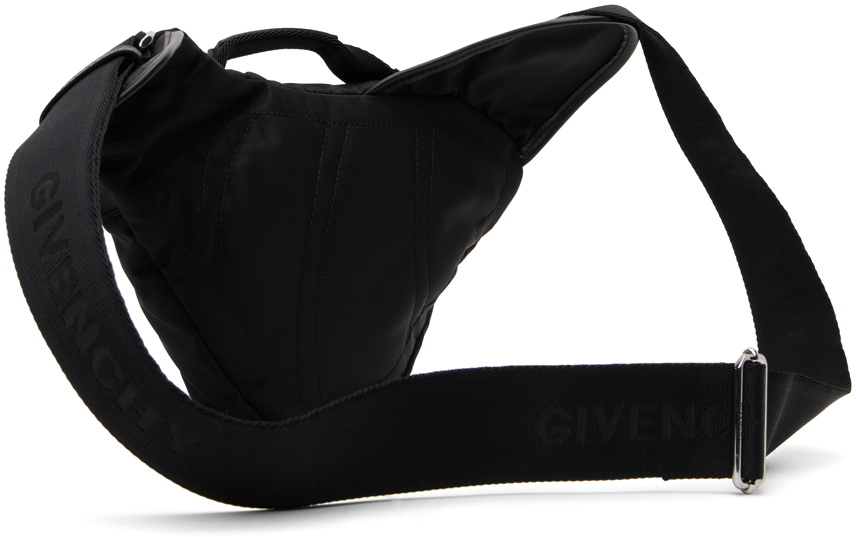 Givenchy Black G-Zip Triangle Bag Givenchy