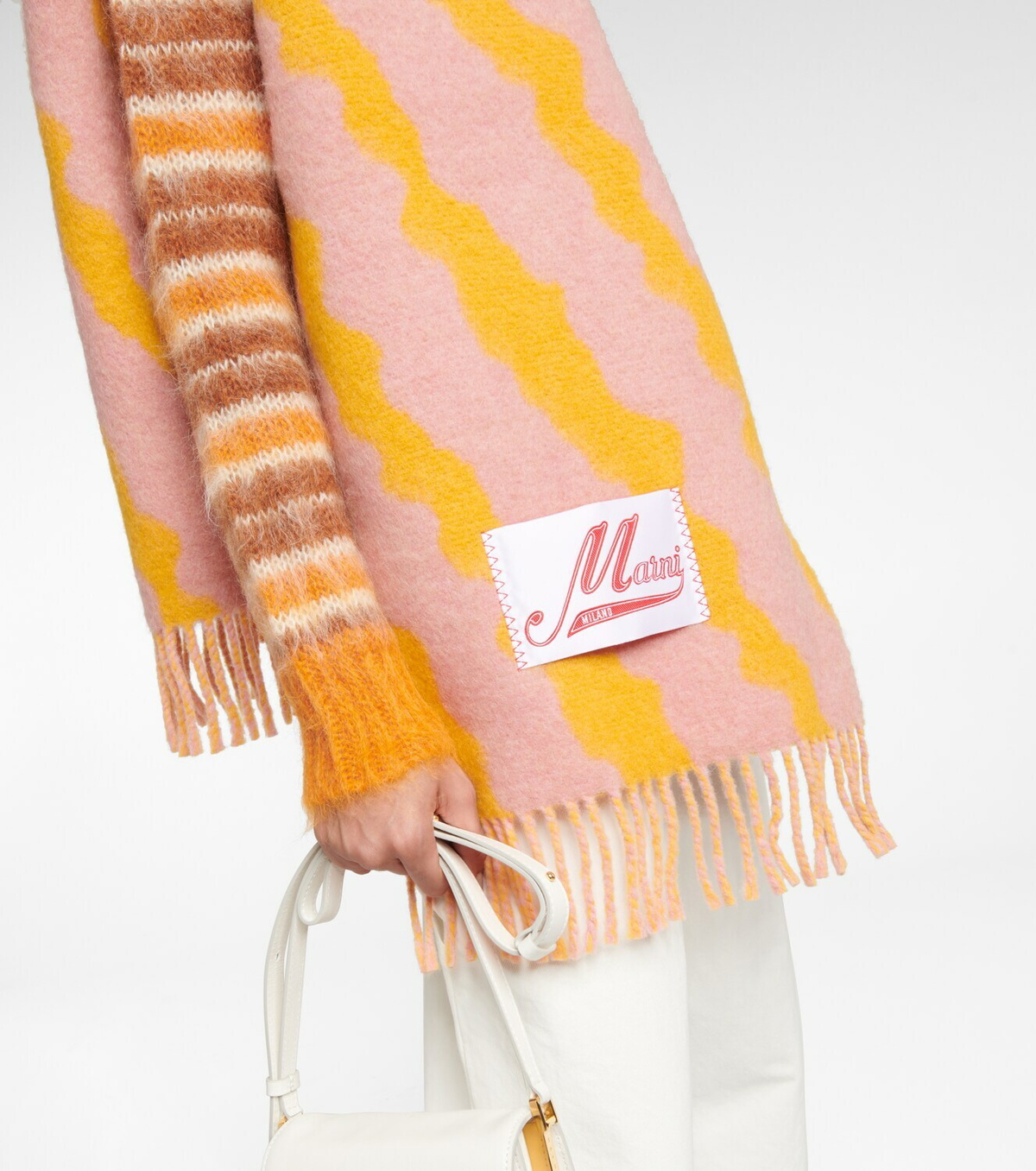 Marni - Alpaca and wool-blend scarf Marni