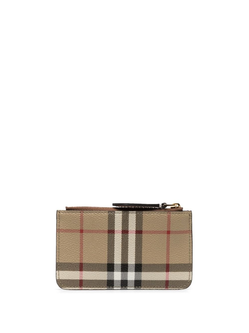 BURBERRY - Zipped Coin Case Burberry