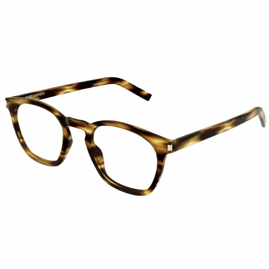 Saint Laurent Eyewear Sl 30 Slim010 Havana Havana Transpa Saint Laurent