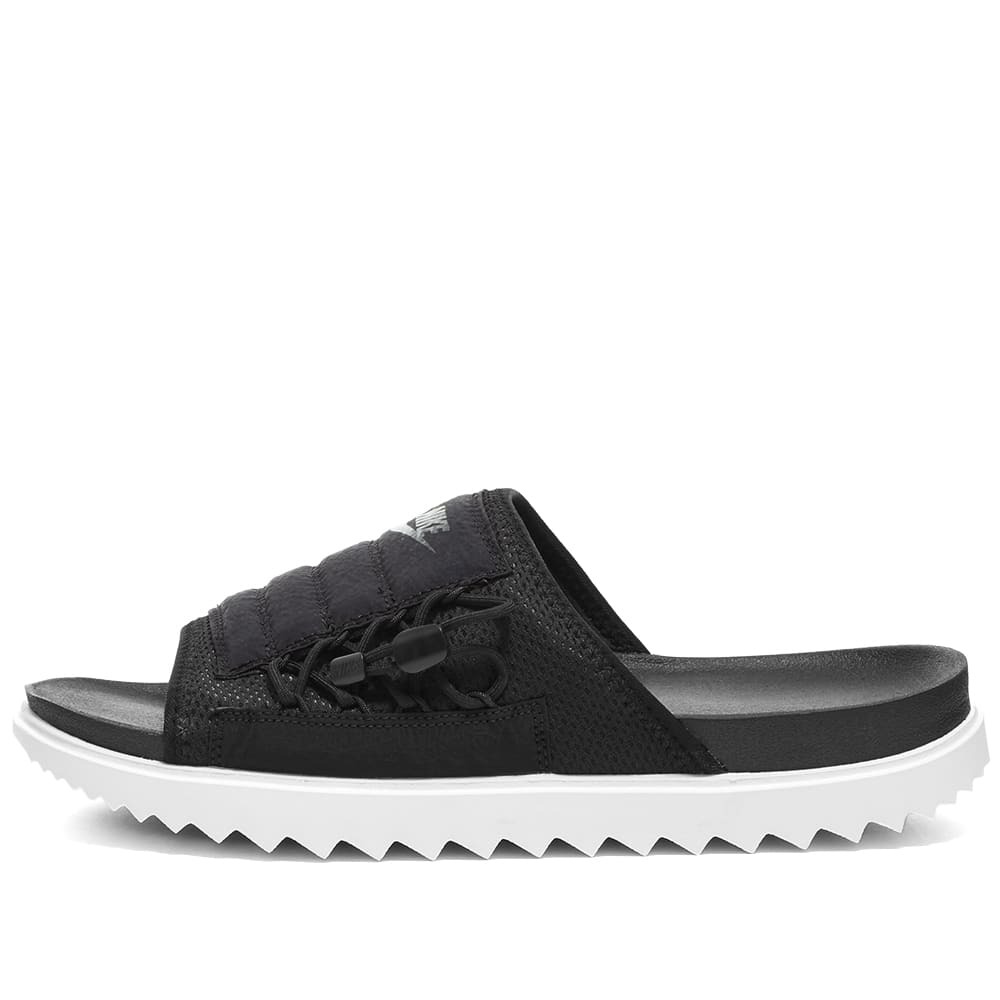 Nike Men's Asuna Slide W in Black/Anthracite/White Nike