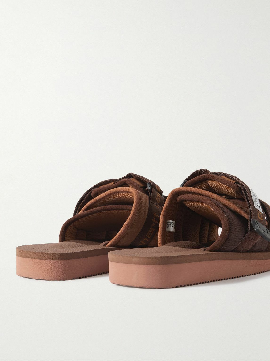 Suicoke - Carhartt WIP Moto-VCHT Logo-Jacquard, Canvas and Corduroy ...