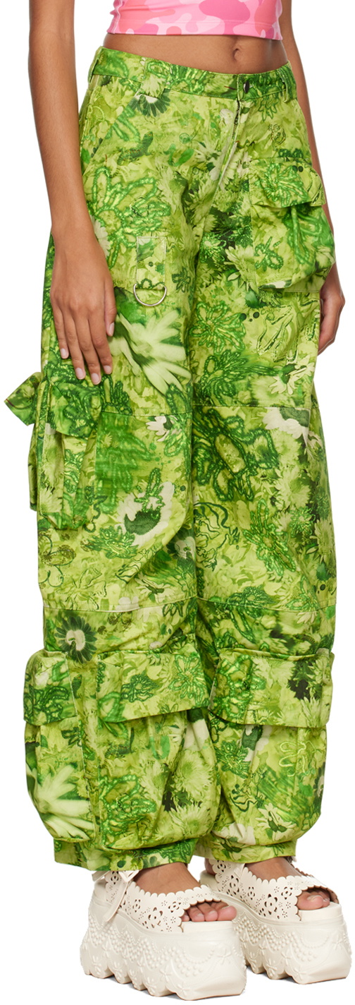 Collina Strada Green Garden Trousers Collina Strada