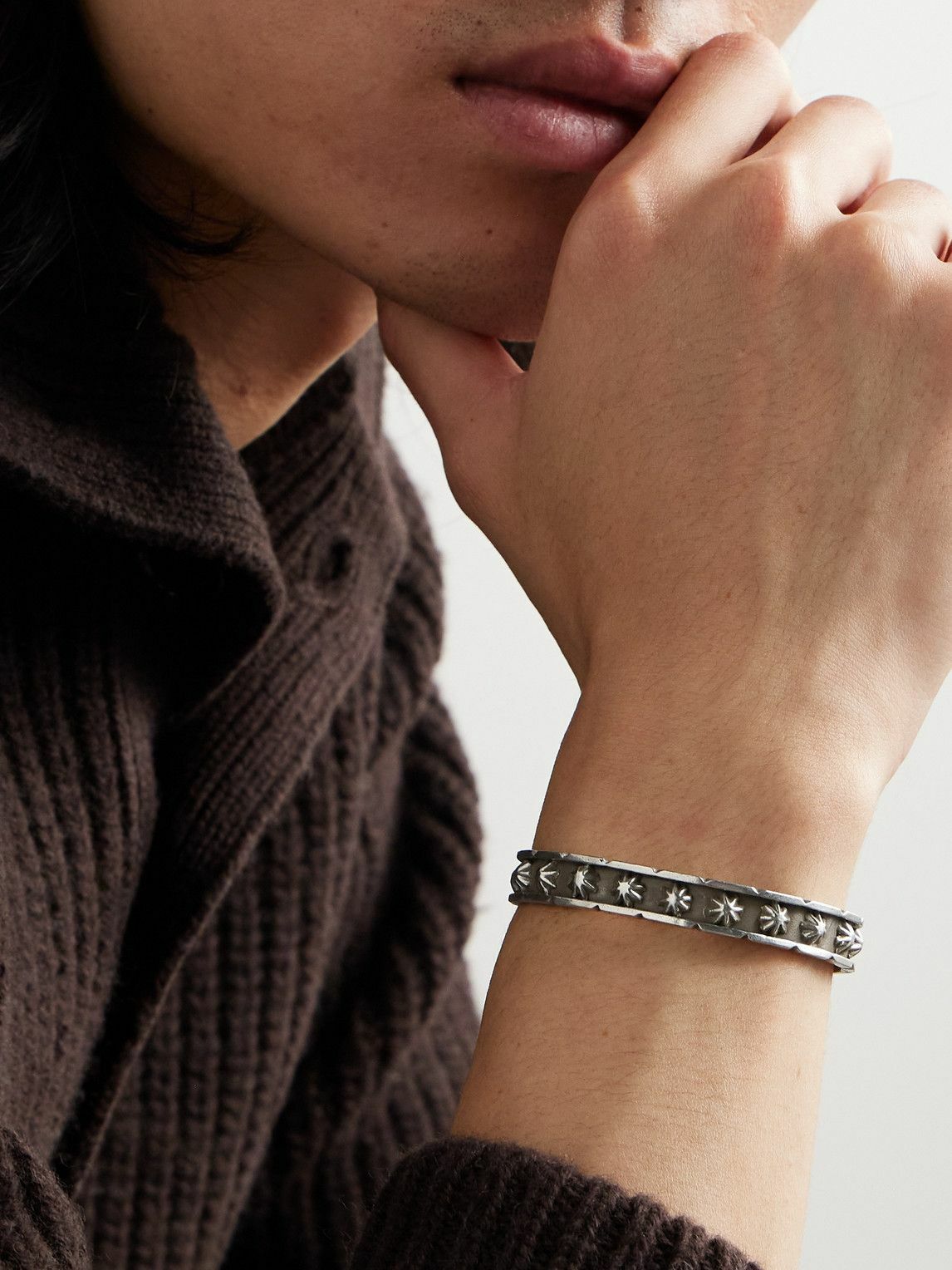 Peyote Bird - Sebastian Silver Cuff Peyote Bird