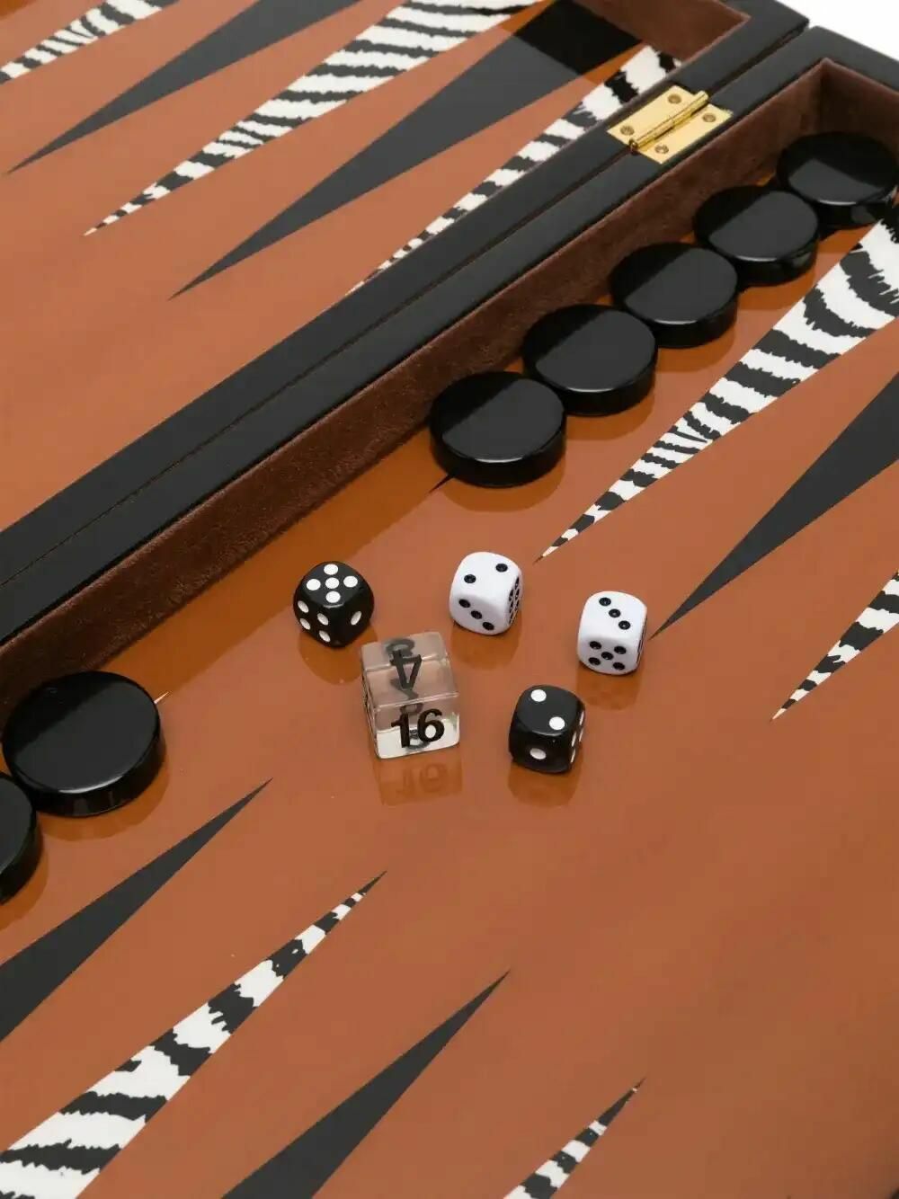 Jonathan Adler Zebra Backgammon Set Jonathan Adler
