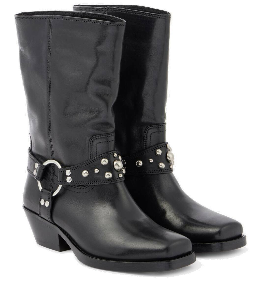Isabel Marant Antya leather cowboy boots Isabel Marant
