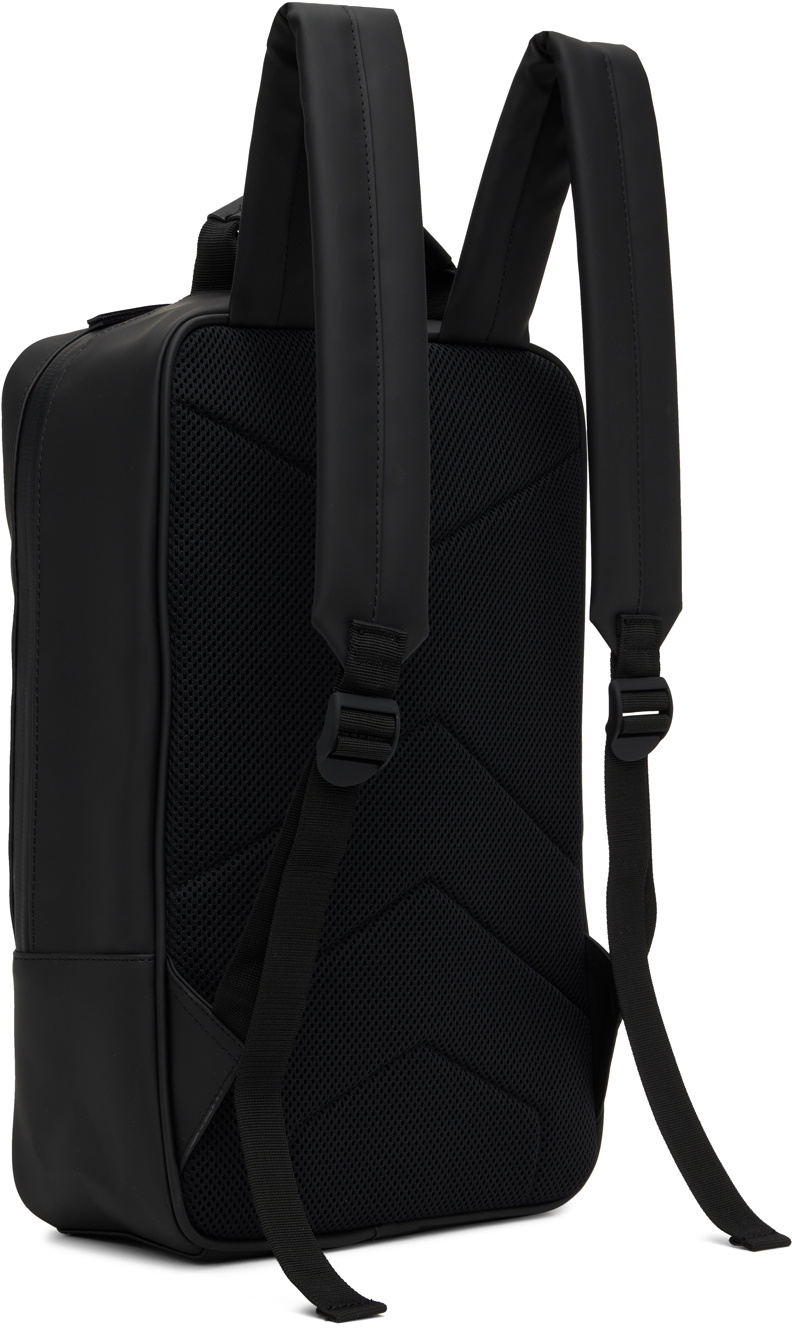 RAINS Black Book Backpack Rains