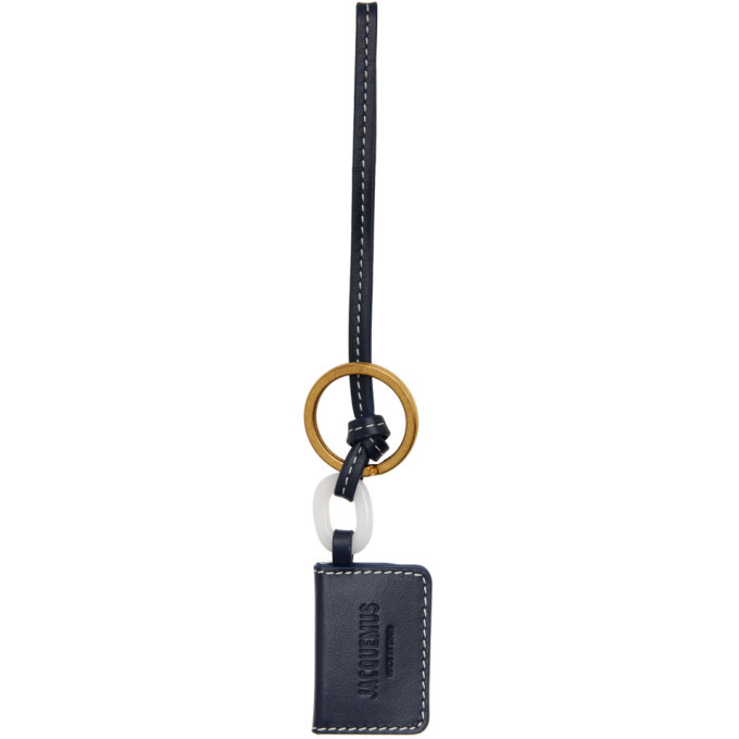 Jacquemus Navy Le Porte Cle Riviera Keychain Jacquemus