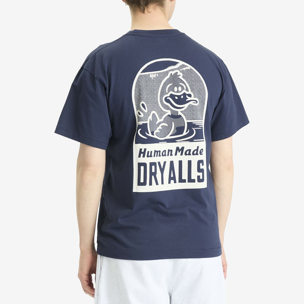 Human Made Men's Cartoon Duck T-Shirt in Navy Human Made